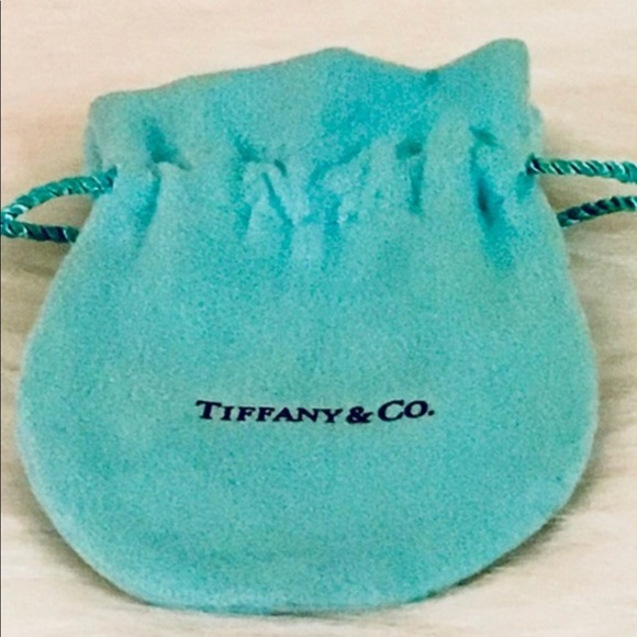 Tiffany & Co. | Bags | Authentic Tiffanys Drawstring Jewlery Pouch ...